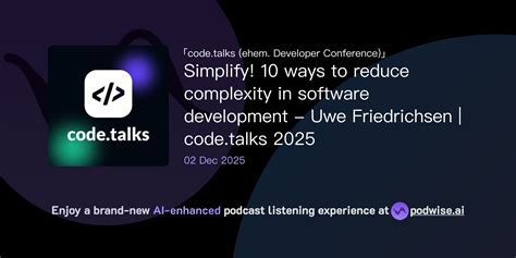 Simplify 10 Ways To Reduce Complexity In Software Development Uwe