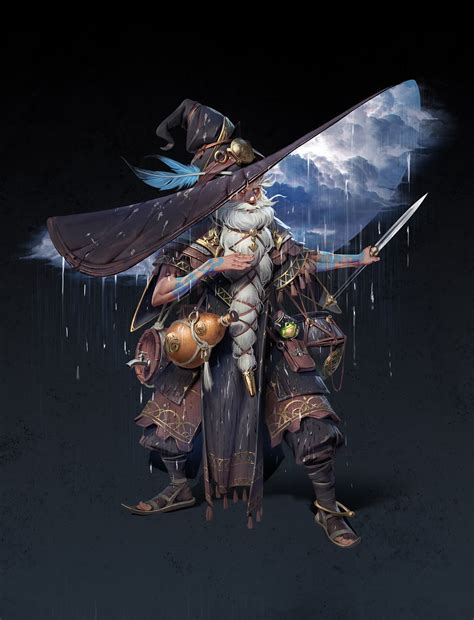 Rain Mage Vlad Ovoy Dragones Y Mazmorras Personajes Dnd Magos