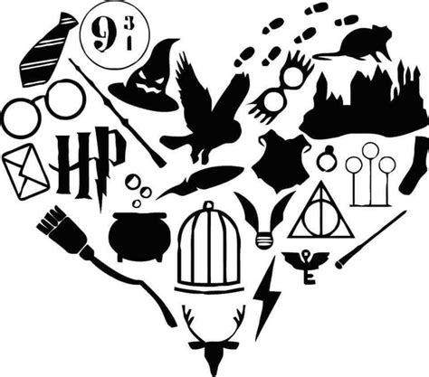 Harry Potter Symbols Clipart