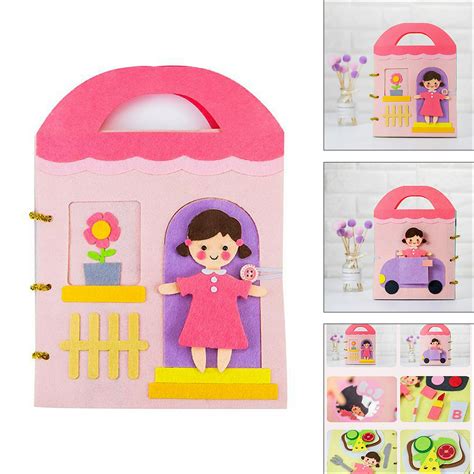 Libro Silencioso Libros Suaves Para Bebés Libro Libro De Actividades Para Bebés Libro De