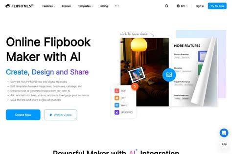 FlipHTML5: Digital Publishing Tool to Convert PDF to Online Flipbook - AI Productivity Tools