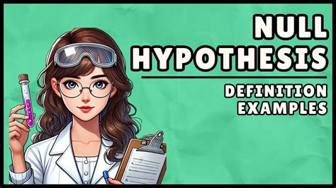 What Is A Null Hypothesis 4 Minute Easy Explanation Youtube