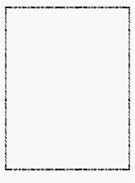 Borders And Frames Thumbnail Clip Art Simple Border Clipart Black And