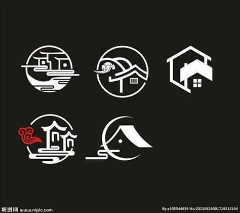 民宿logo图标 花瓣网