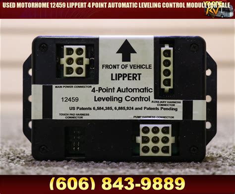 rv components used motorhome 12459 lippert 4 point automatic leveling