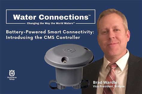Battery Powered Smart Connectivity Introducing The Cms Controller Husqvarna Water
