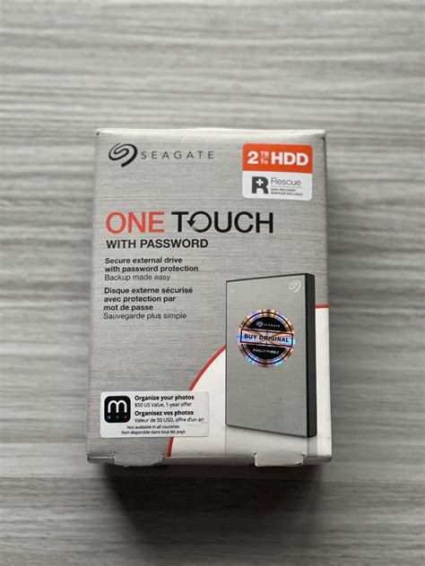 Seagate 2TB One Touch External HDD Portable Hard Drive USB 3 0 Computers Tech Parts