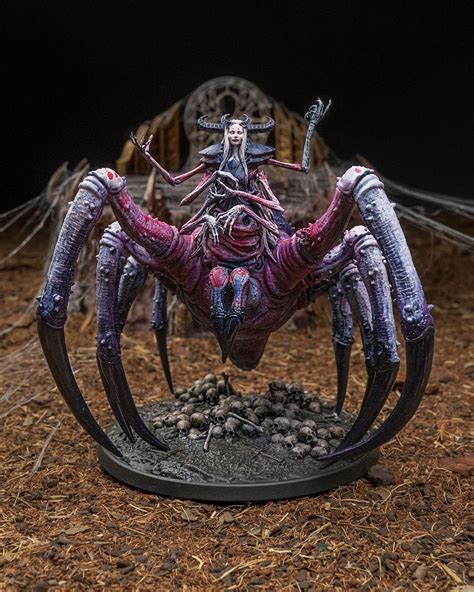 Spider Queen Loth Miniature 32mm Etsy