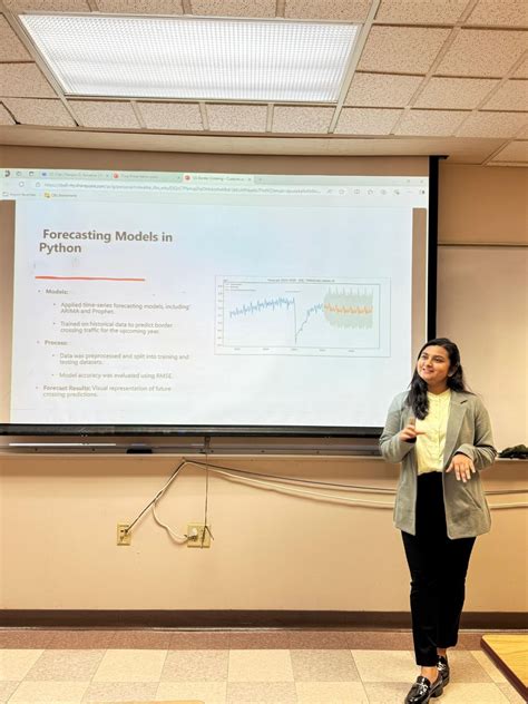 Machinelearning Timeseriesanalysis Arima Sarima Datascience Forecastingmodel Usborderdata