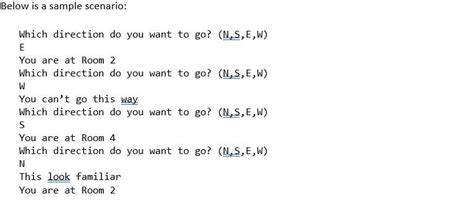 Solved The Adventure Game You Will Implement For This