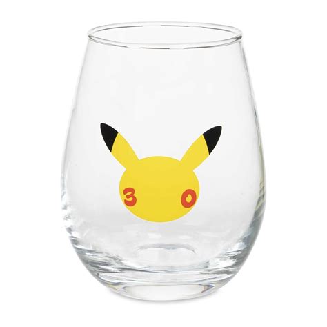 Pokémon 30th Celebration Stemless Glasses 2 Pack Pokémon Center