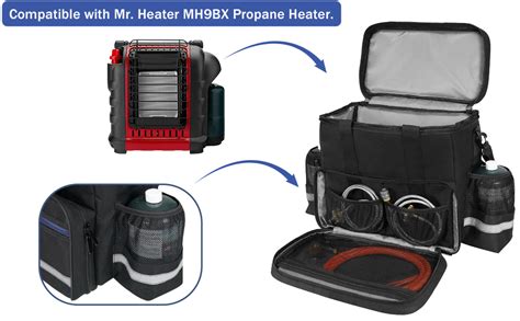 Orkels Portable Carry Bag For Mr Heater Mh9bx Buddy Propane Heater