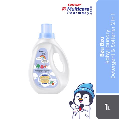 Bzu Bzu Baby Laundry Detergent & Softener 2 In 1 1L | Lazada