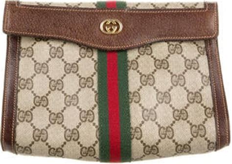 Gucci Vintage Web Clutch Shopstyle