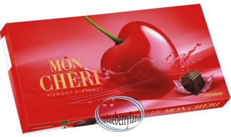 Ferrero Mon Cheri Cherry Liqueurs Dark Chocolate Sweets Snack