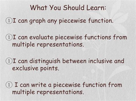PPT Piecewise Functions PowerPoint Presentation Free Download ID