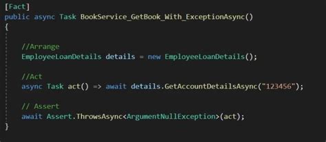 Unit Testing Assert Throw Vs Throwasync Thecodebuzz