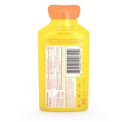 Huma Gel Chia Energy Gel Rei Co Op