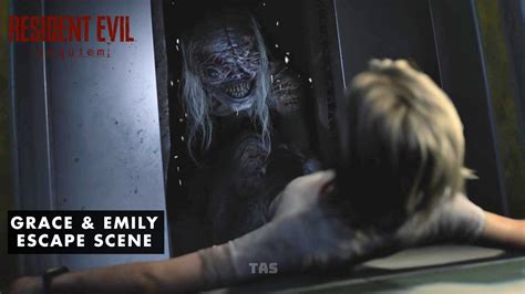 Grace And Emily Escaping From Stalker Enemy Resident Evil Requiem Youtube