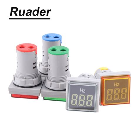 Square Digital Display Electricity Hertz Meter 22m Grandado