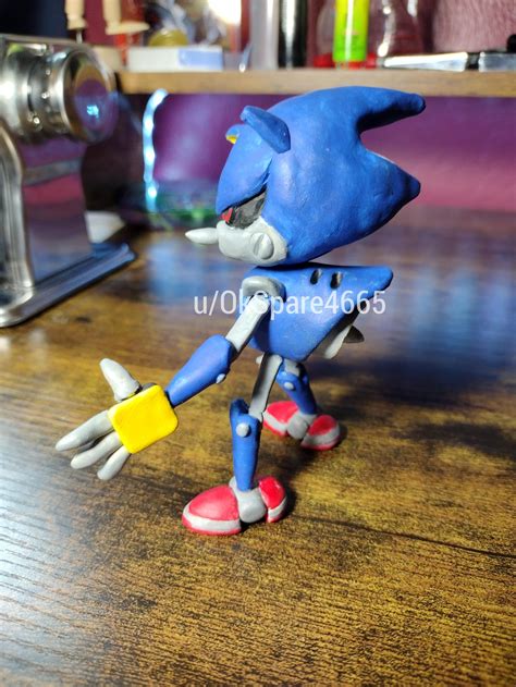 Finished My Metal Sonic Clay Figure Rsonicthehedgehog