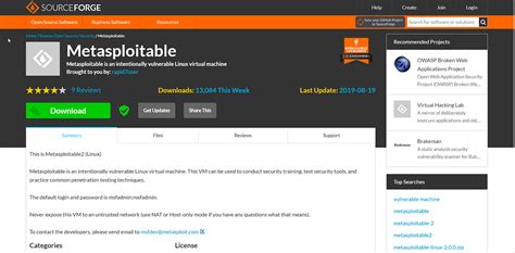 Installing Metasploitable 2 In Virtual Box For Windows Host By
