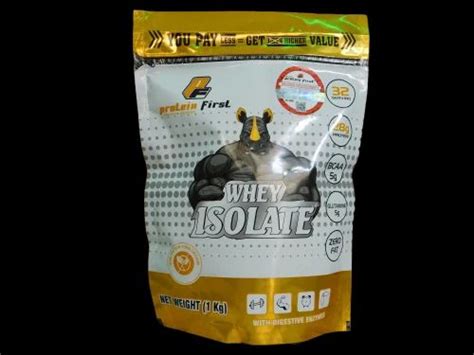Protein First Whey Isolate 1kg At ₹ 1400 Isolated Whey Protein In