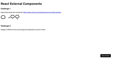 React Animated Icons Examples Codesandbox