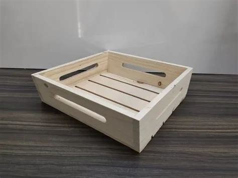 Pine Wood Suqure Tray At Rs 130piece 10 Inch Square Tray In Delhi