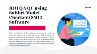 BIM Quality Assurance Validation Checklist BIM QA QC PDF