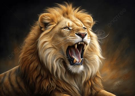 The Mighty Roar Stunning Lion Shots Background Lion Isolated Lion