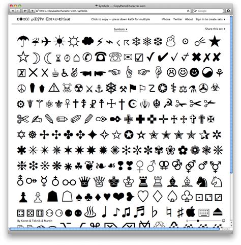 Swissmiss Copy Paste Character