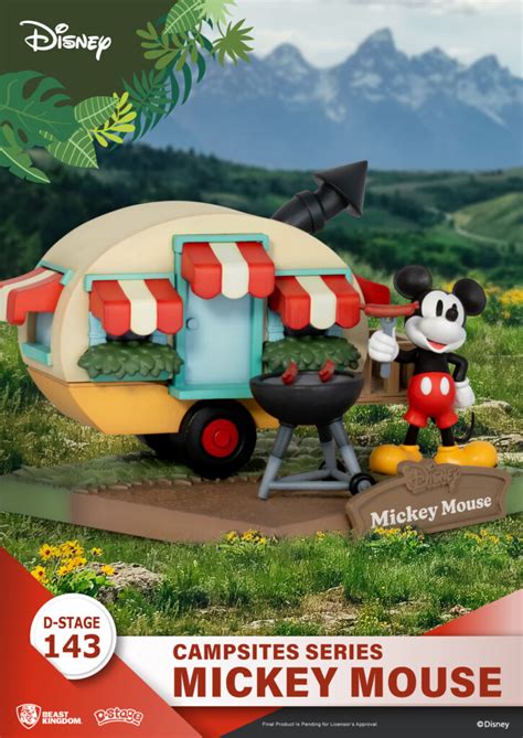Ds 143 Campsites Series Mickey Mouse Figuristi Store