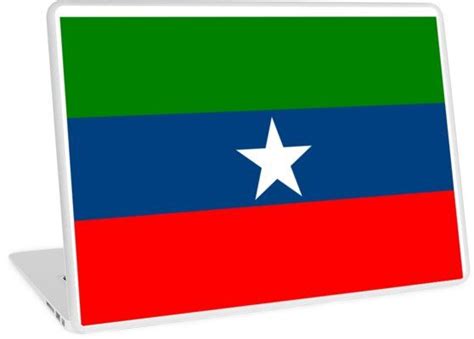 Proud Ogaden Flag Laptop Skin By Nabiljamal