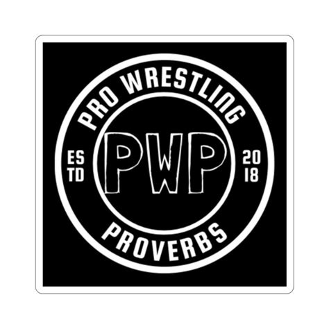 Pwp New Logo Kiss Cut Stickers Etsy
