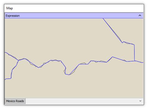 example simplify lines with a transform expression