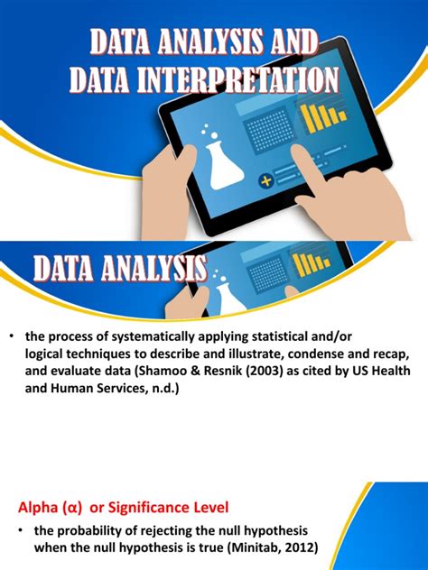 data analysis and interpretation pdf