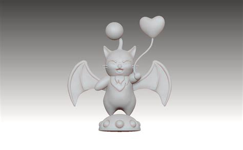 Final Fantasy Moogle Model 3d Model By Dkazumi On Thangs