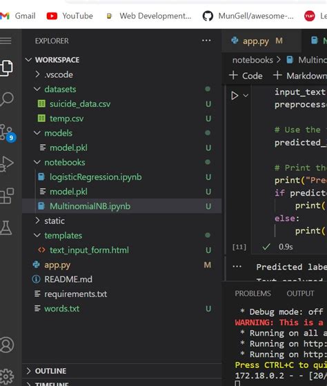 GitHub Adarshmarvel22 Self Harm Detection Web Application ML NLP Upcoming