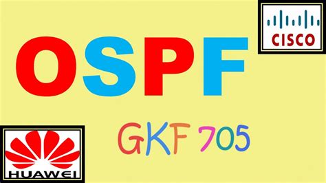 Ospf Routing Protocol Part 1 Youtube
