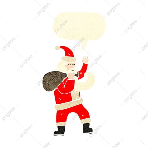 손으로 그린 만화 클립 아트 연설 레트로 크리스마스 Png 일러스트 및 벡터 에 대한 무료 다운로드 Pngtree
