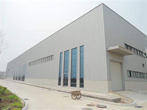 Cost Saving Variable Cross Section Welded H Beam Prefab Shop Buildings