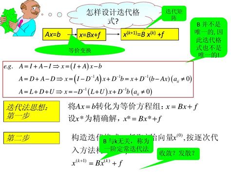 迭代法求解线性方程组文档之家