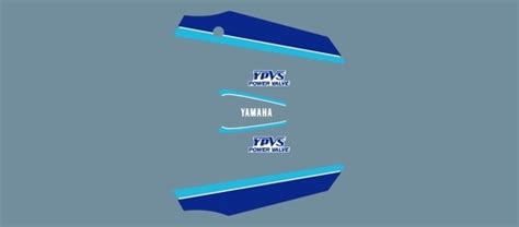 1984 Rz350r Jp Tail Decal Kit Motorcycle Decals For Zxr