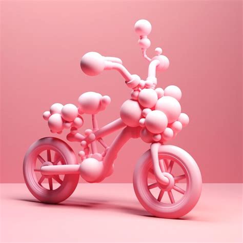 Premium AI Image Visual Of Bicycle