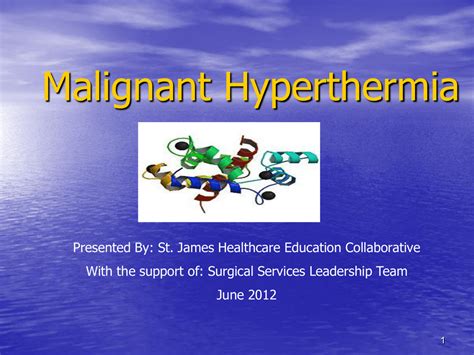 Malignant Hyperthermia Powerpoint