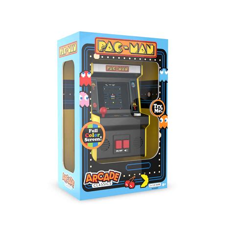 Arcade Classics Pac Man Retro Mini Arcade Game Basicfun