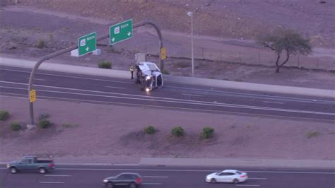 Crash Involving A Rolled Over Semi Truck Occurs Along Eastbound Loop