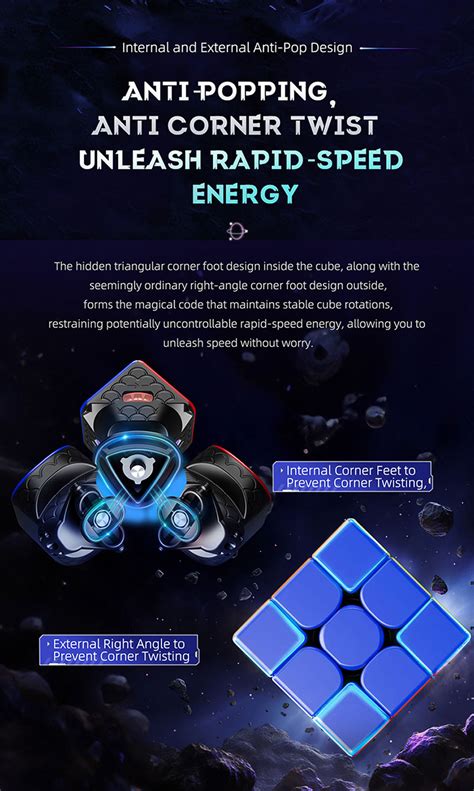 Moyu 3x3x3 Magnetic Cube Super Weilong V1 Puzzle Intellectual Toy