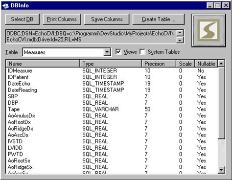 Database Info Tool Codeproject